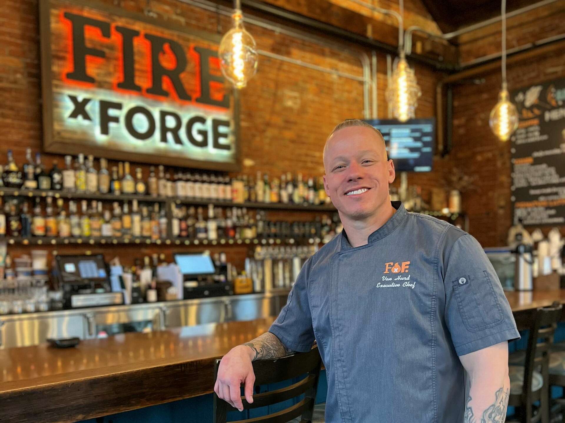 'Hell's Kitchen' chef Van Hurd joins Fire by Forge in Hartford