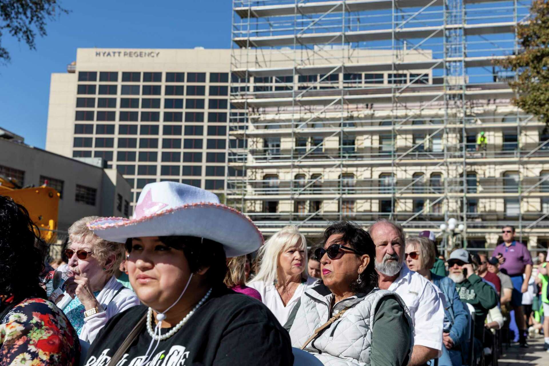 Construction at Alamo signals progress on anniversary of siege