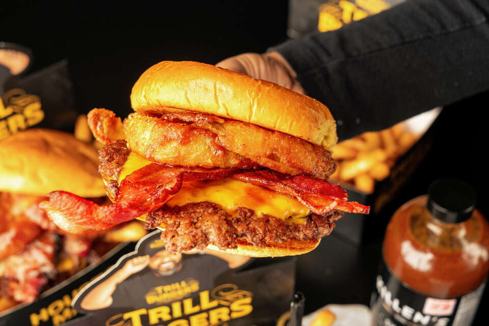Trill Burgers and Killen's BBQ collab on Houston Rodeo burger, fries