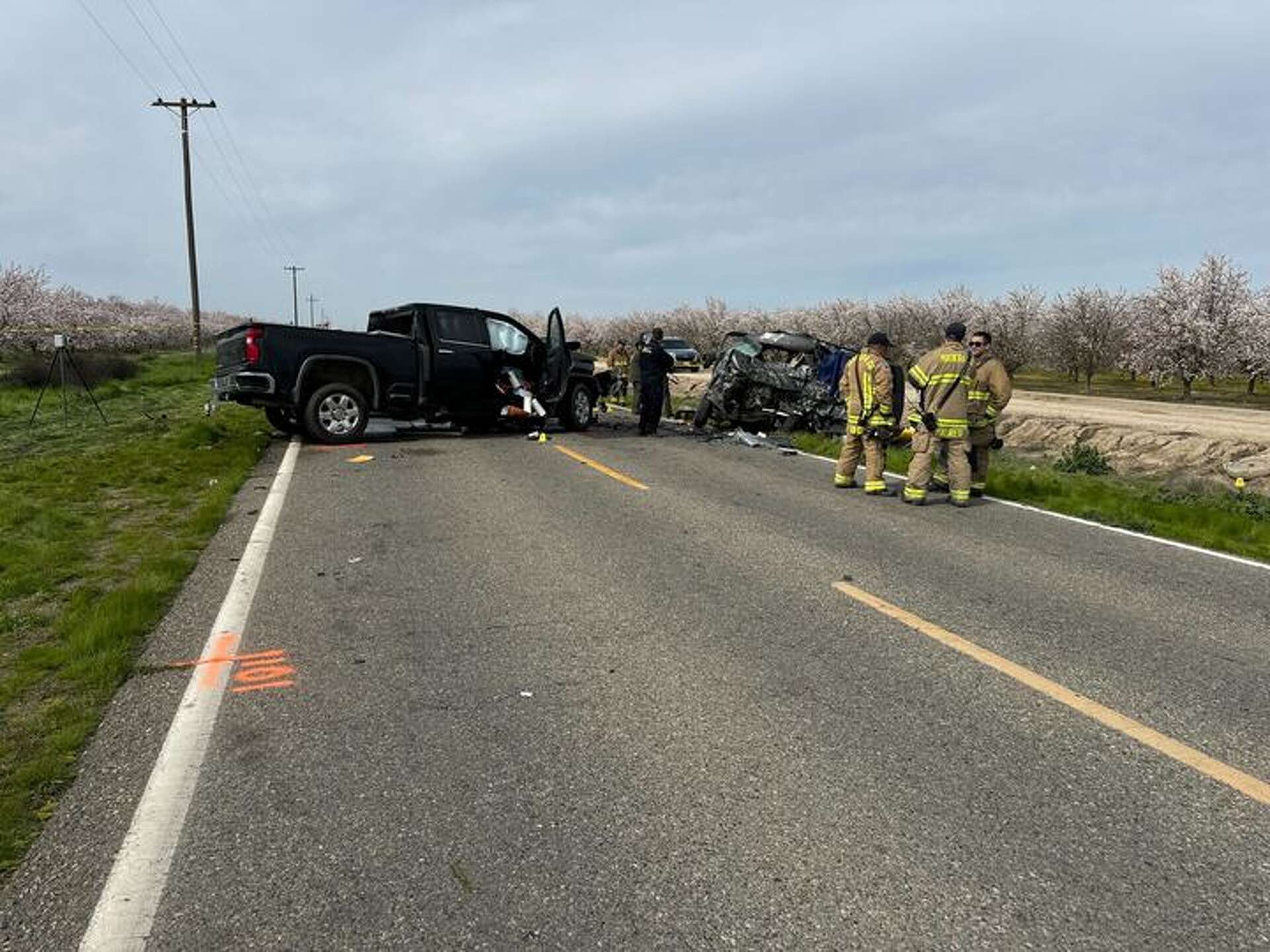 Eight dead in head-on Central Valley crash
