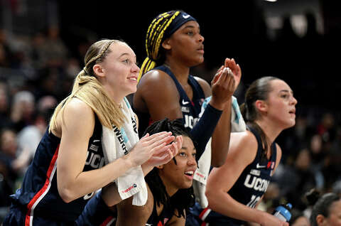 Paige Bueckers, Aaliyah Edwards, Nika Mühl on last UConn ride together
