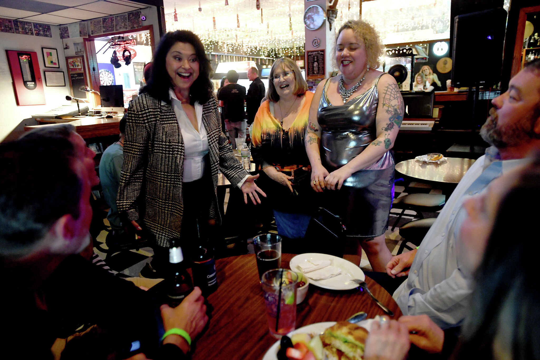 The Logon Cafe hosted the artists reception as Boomtown fest kicks off