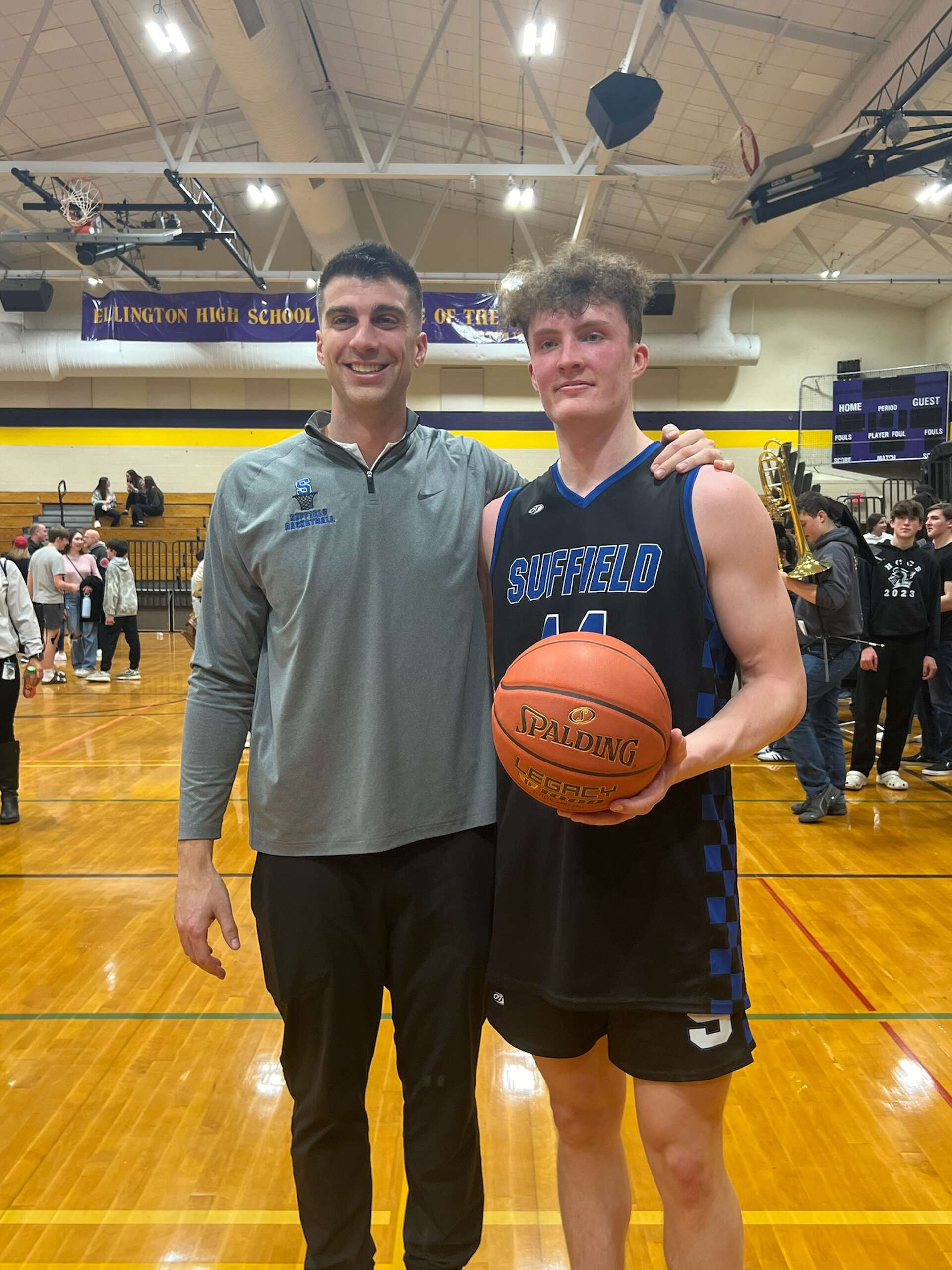 Michael Coggins takes Suffield scoring record in stride: 'Humbling'