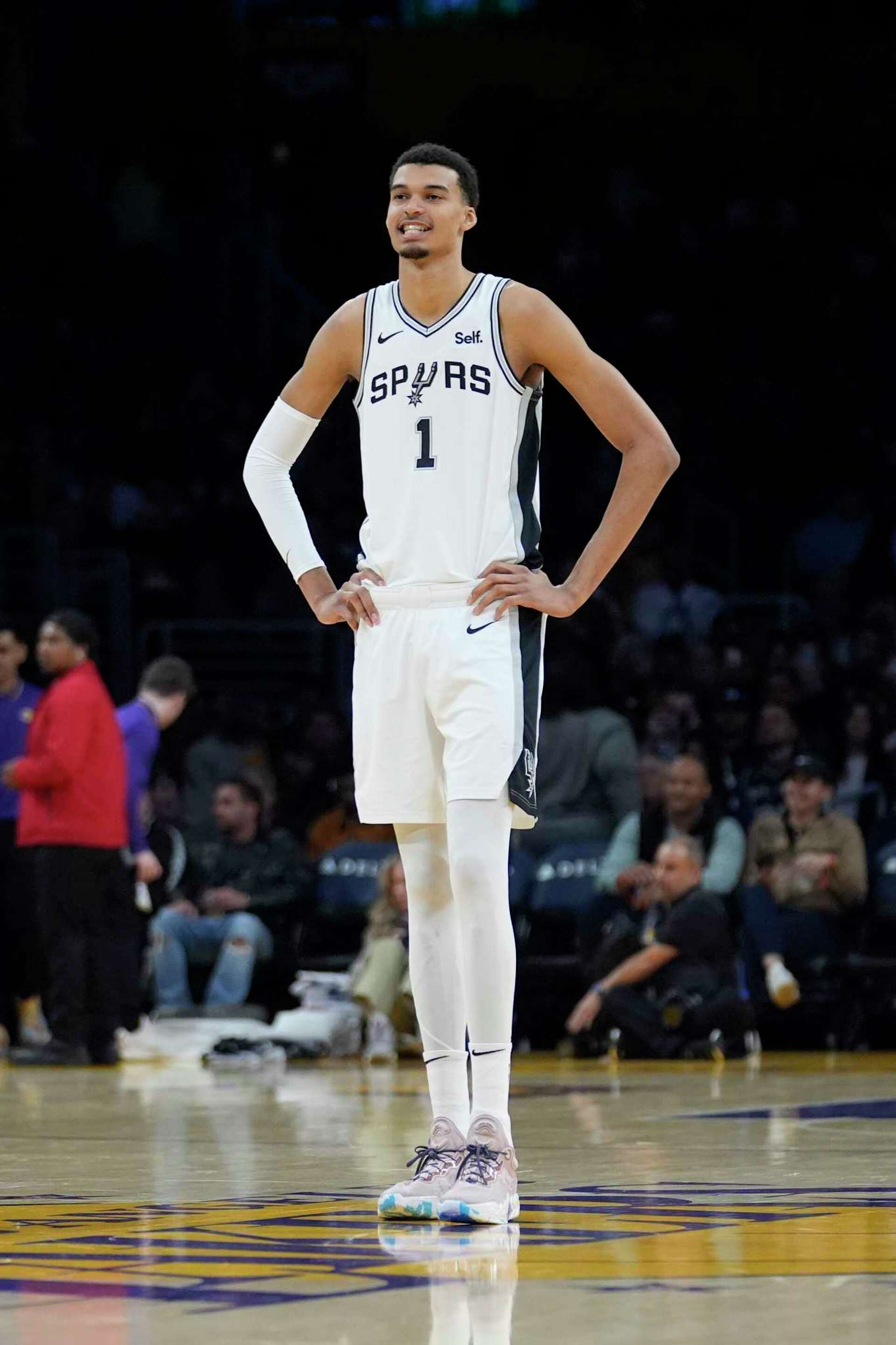 Wembanyama is amassing blocks and steals, not fouls