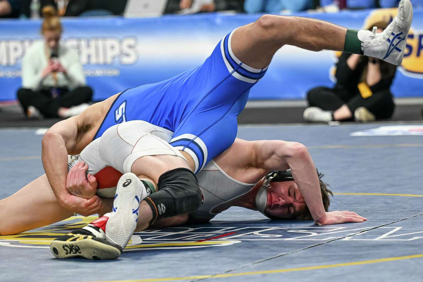 Burnt Hills-Ballston Lake wrestler Liam Carlin claims state title