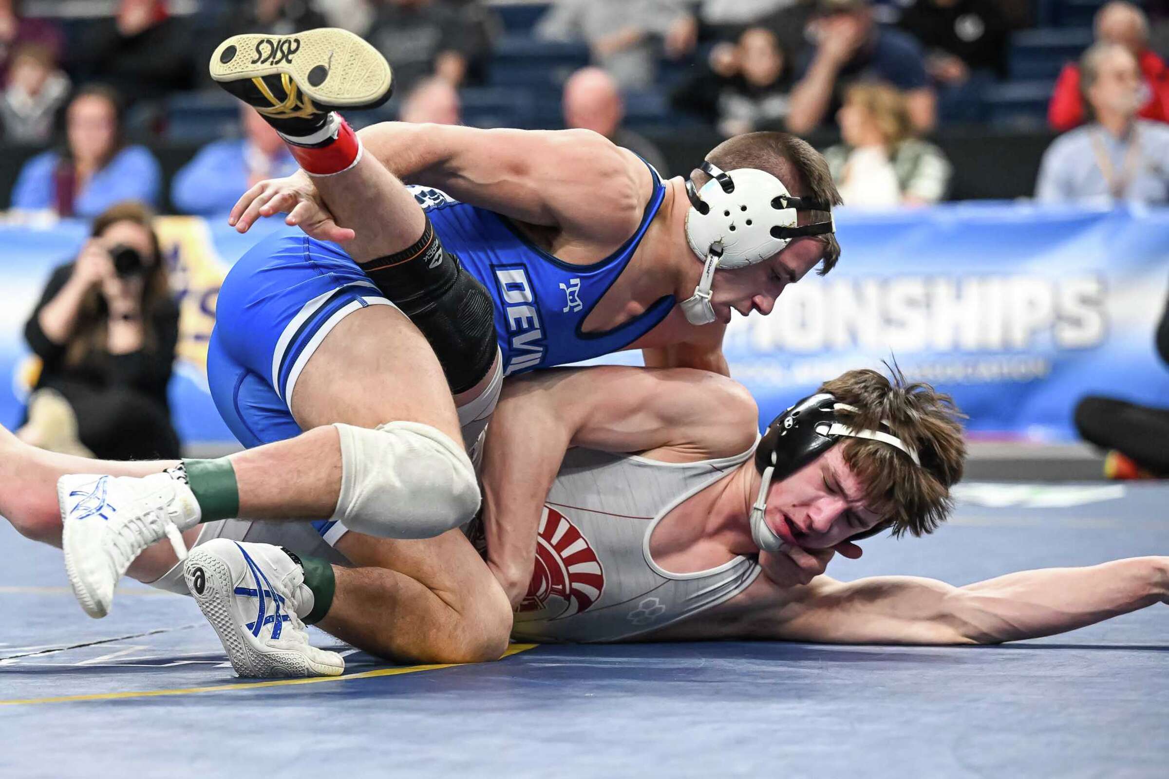 Burnt Hills-Ballston Lake wrestler Liam Carlin claims state title