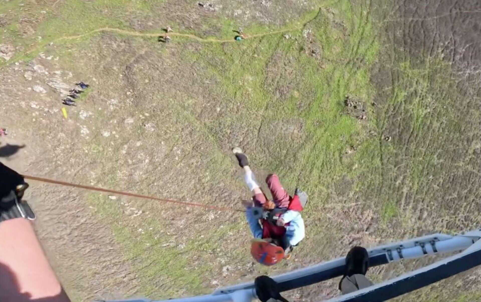 2 hurt in separate Bay Area paragliding accidents rescued by copter