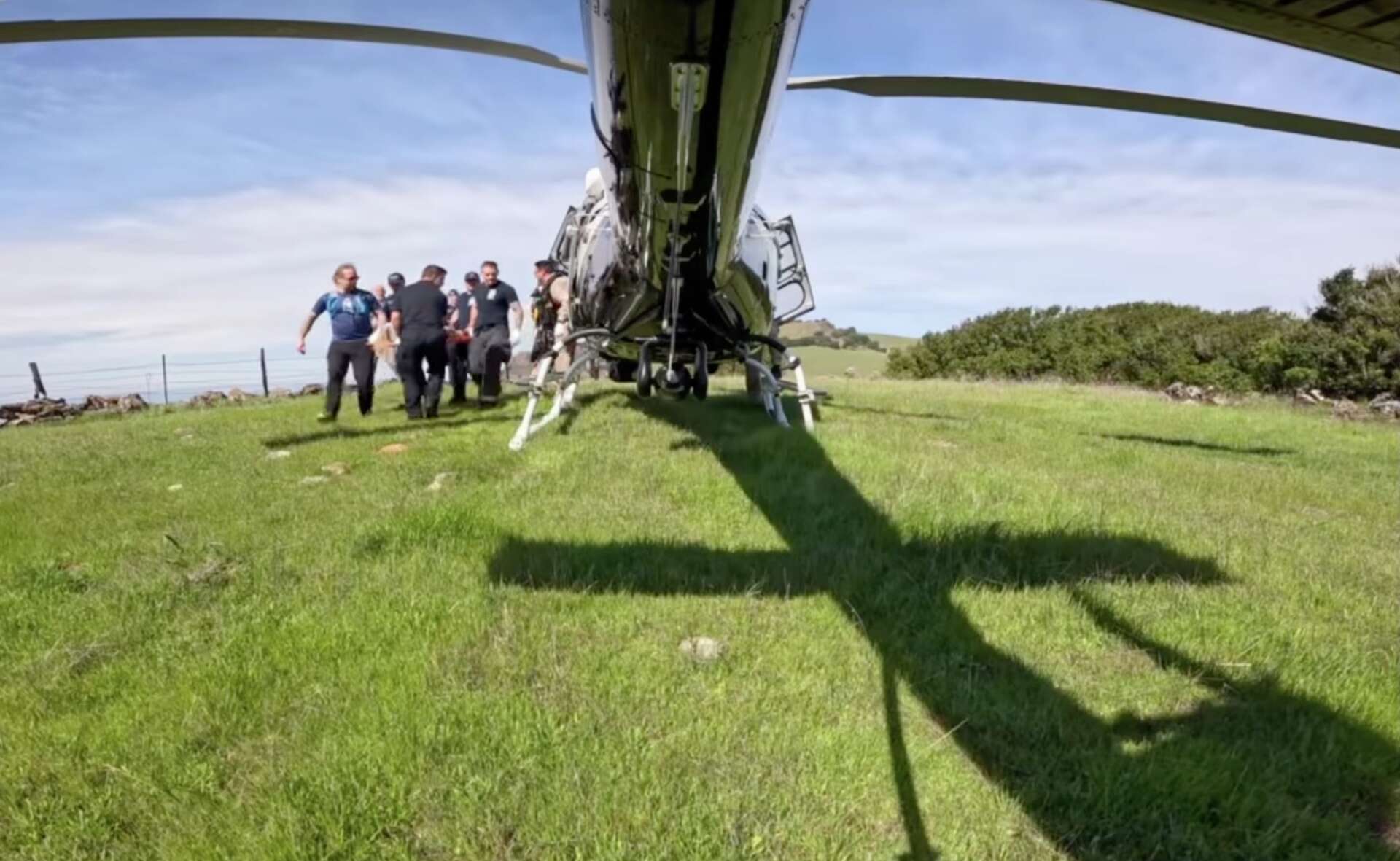 2 hurt in separate Bay Area paragliding accidents rescued by copter