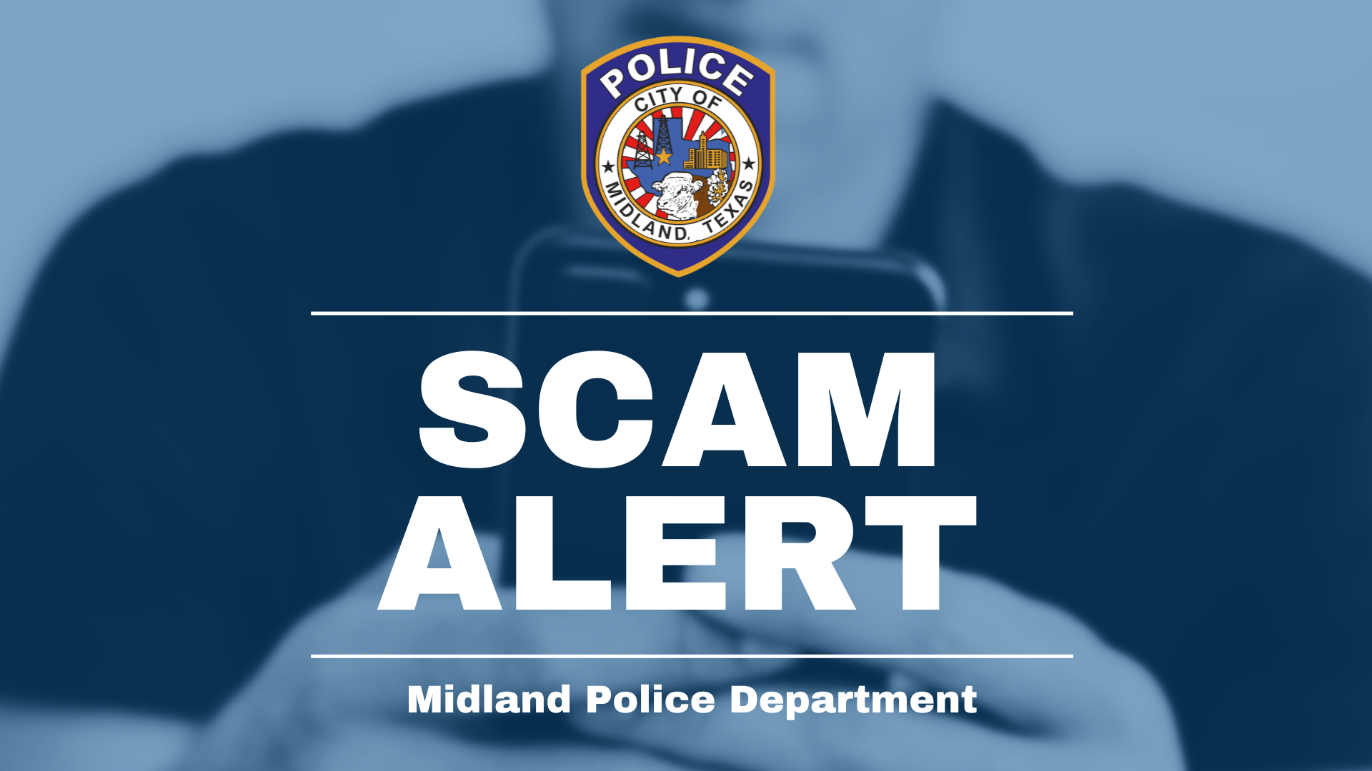 Midland Police Department warns locals of financial scam