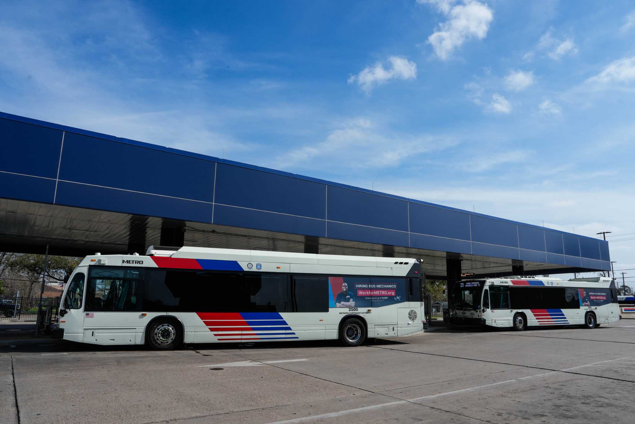 Most METRO bus routes operating while rail service remains suspended