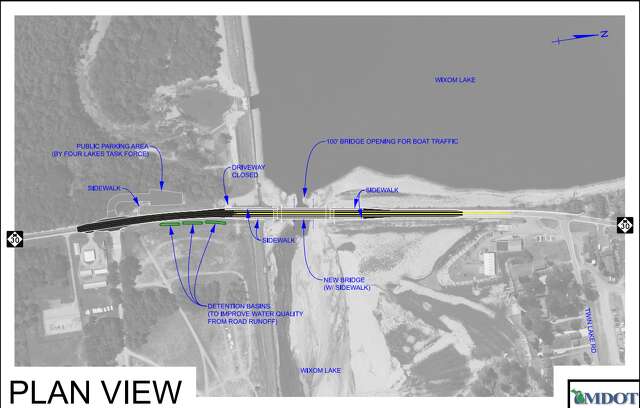 M-30 Edenville bridge work continues, M-18 resurfacing begins Monday