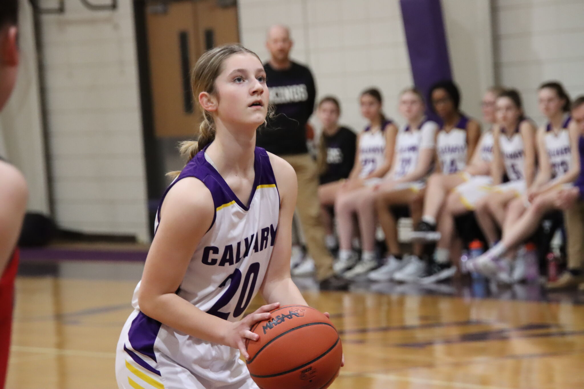 CBA sophomore lighting up scoreboard