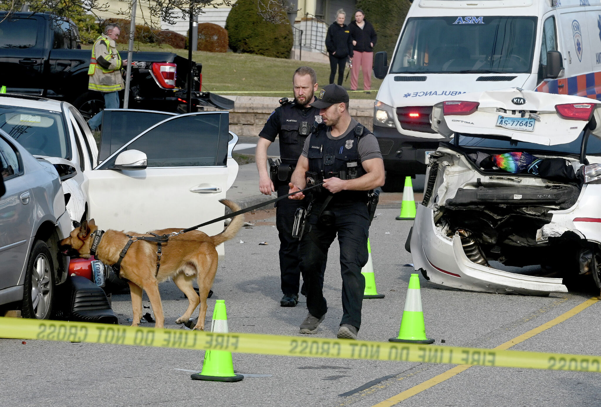 Police: Person killed in Vernon crash, driver at-large after fleeing