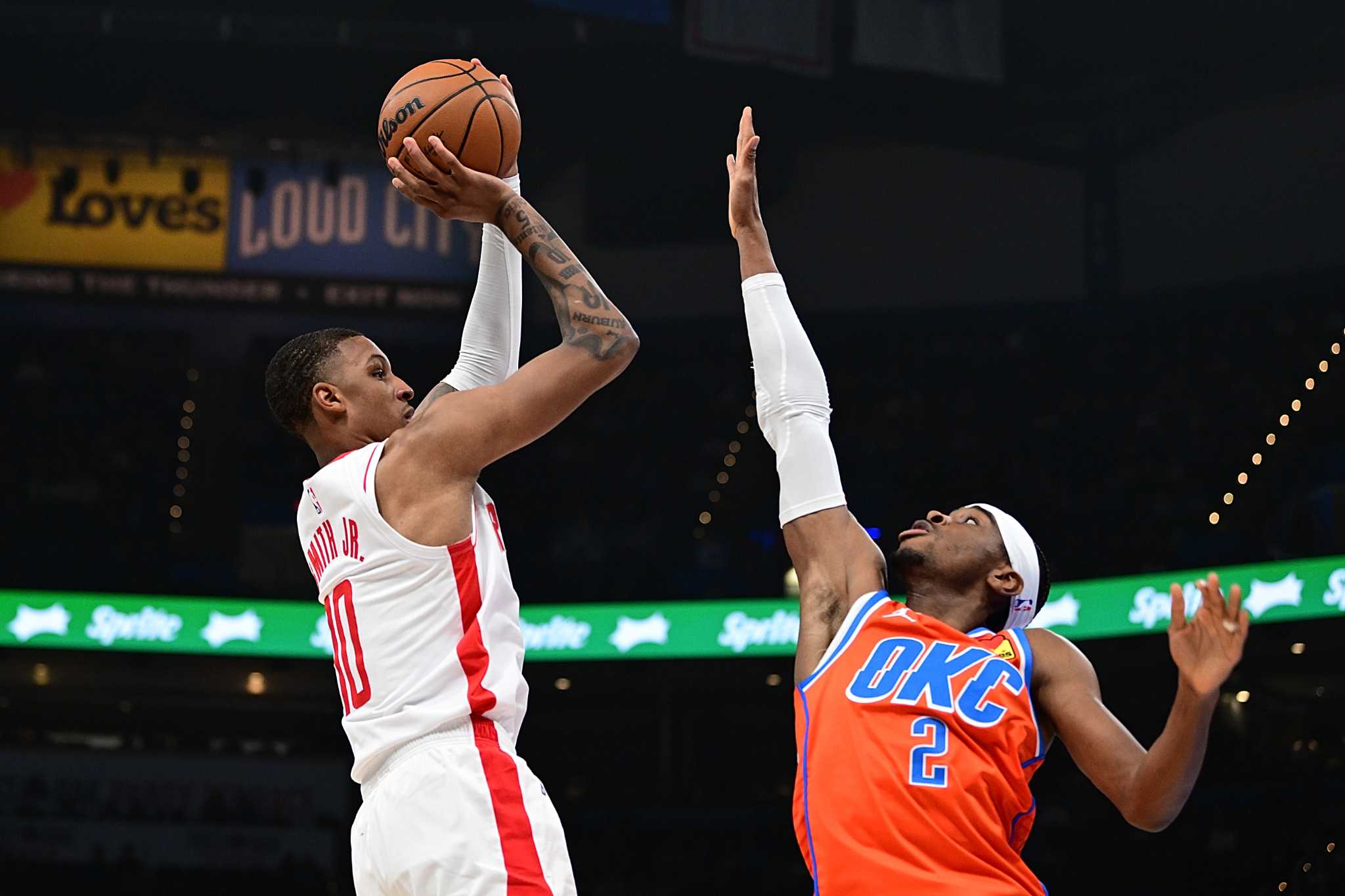 Houston Rockets: Perimeter shooting subpar in loss to Thunder