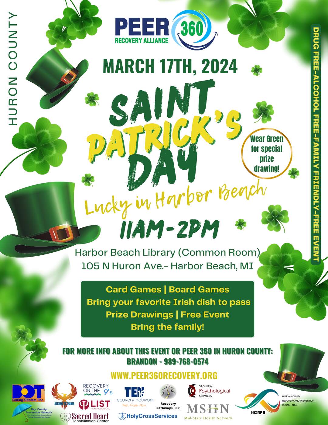 Peer 360 named Brandon Zinger as new Huron County recovery coordinator