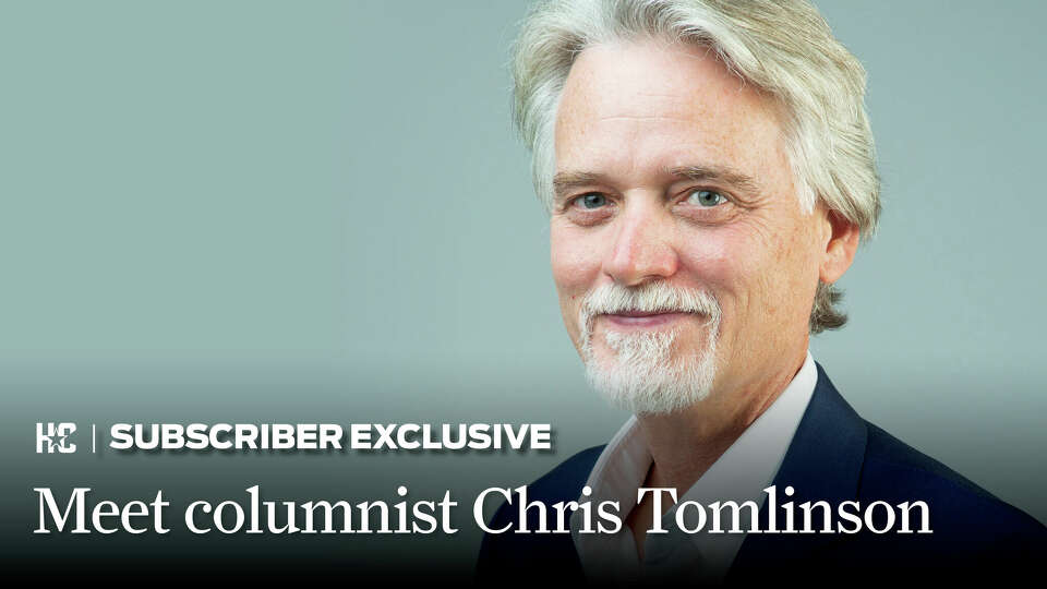 Chris Tomlinson: Meet the author and Chronicle columnist