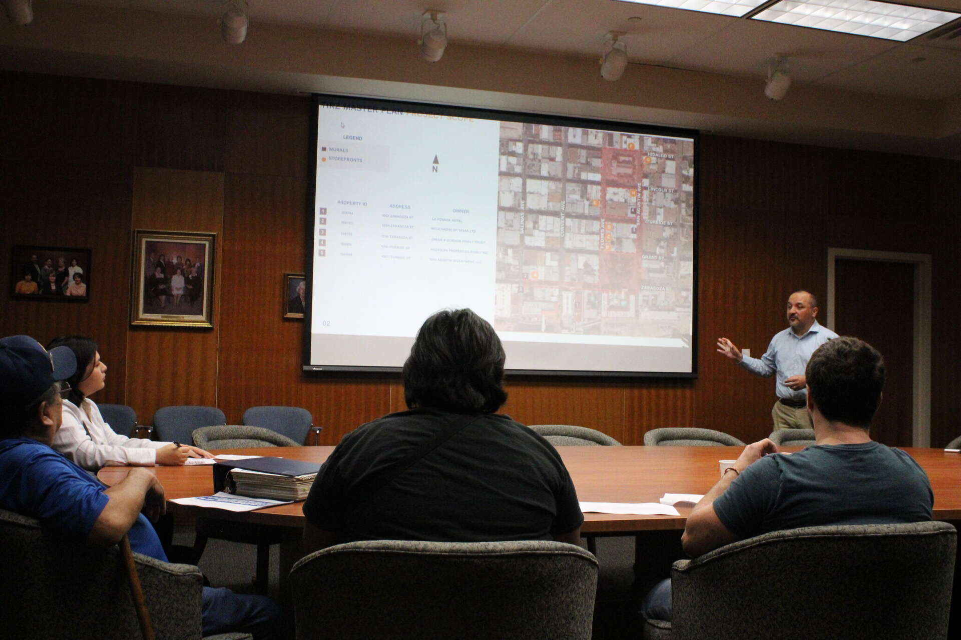 Laredo hosted artists to discuss downtown mural projects