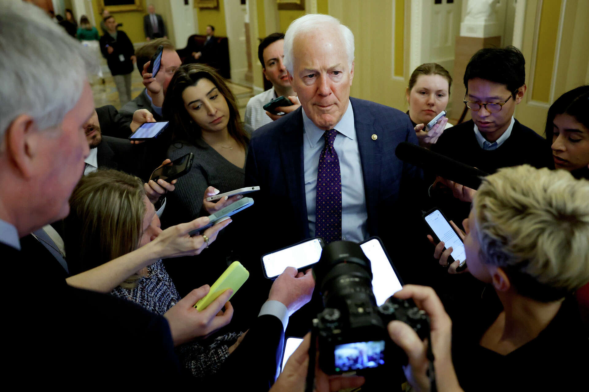 John Cornyn signals support on Trump's call for recess appointments