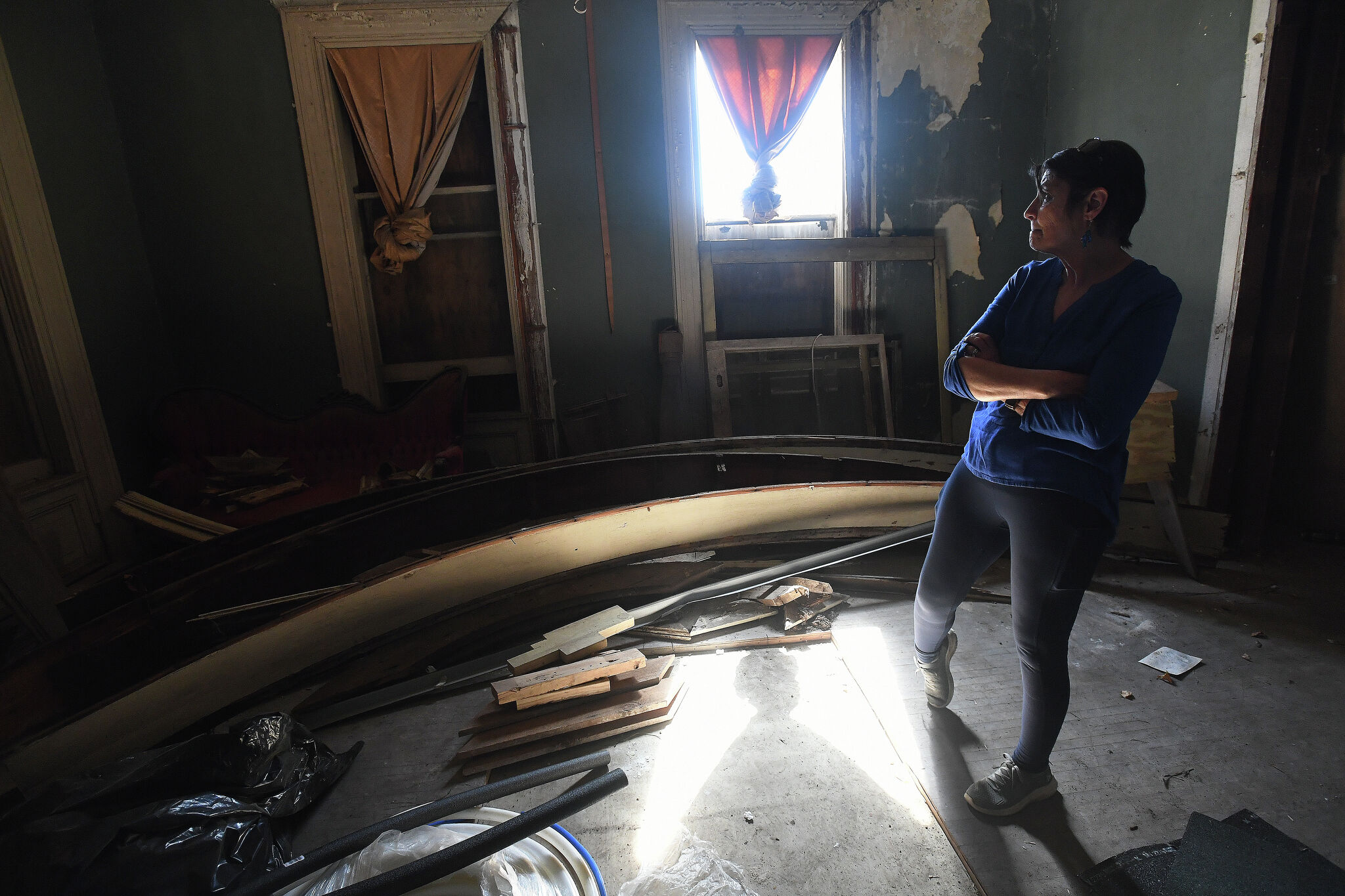 Hinchee House restoration makes significant progress in past year