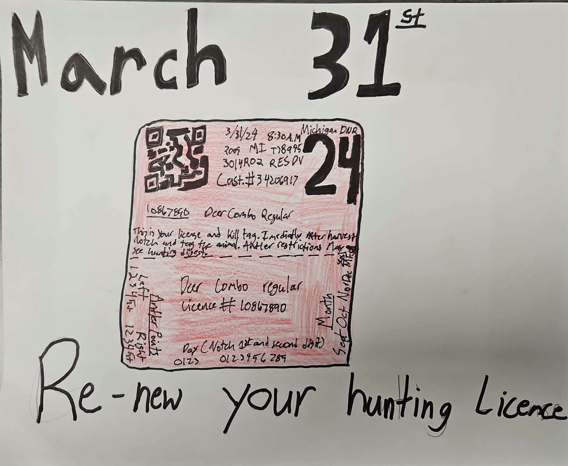 Ubly students find March Inspirations