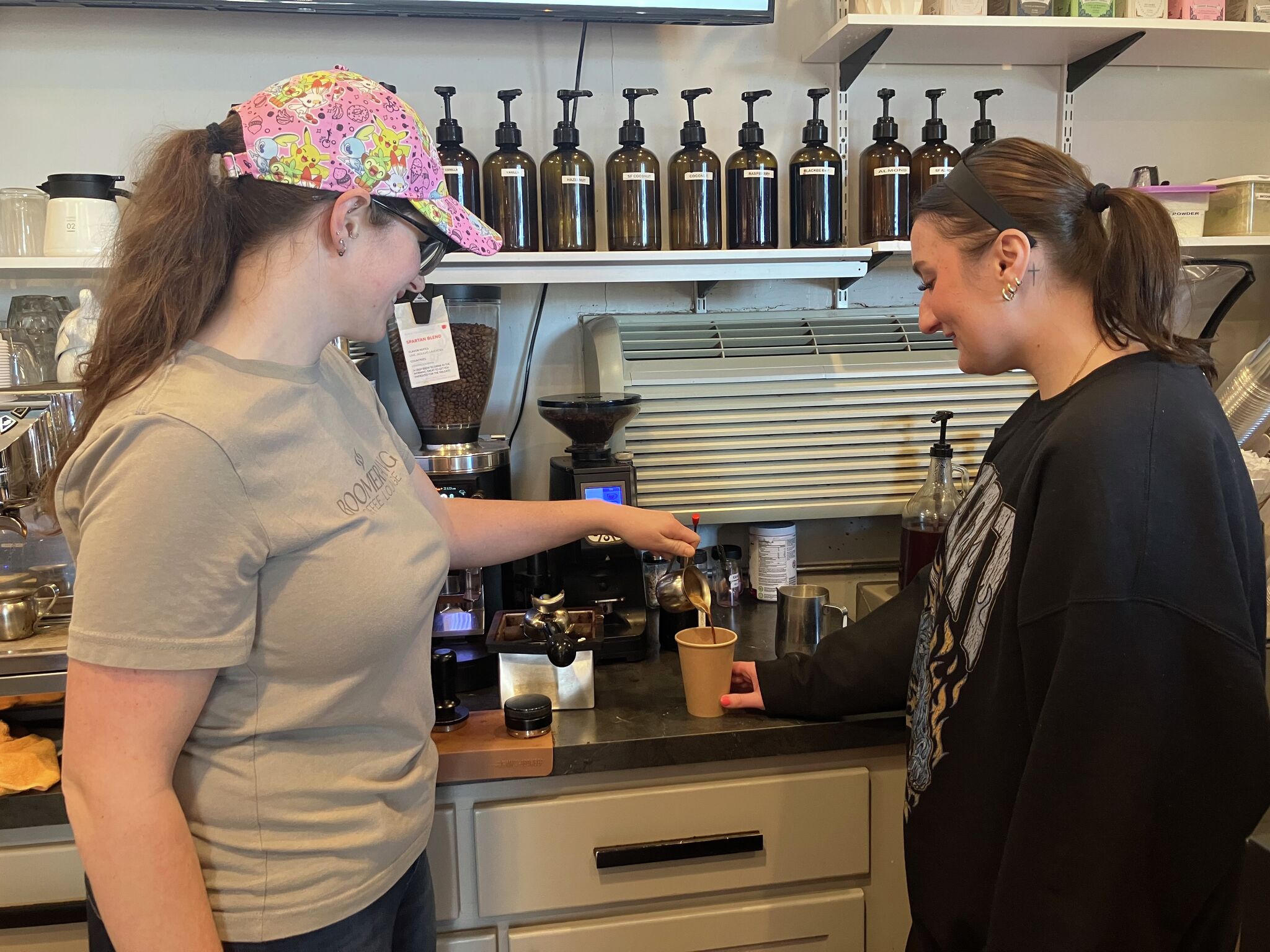 Boomerang Coffee Lounge giving 30% of sales on March 1 to its baristas