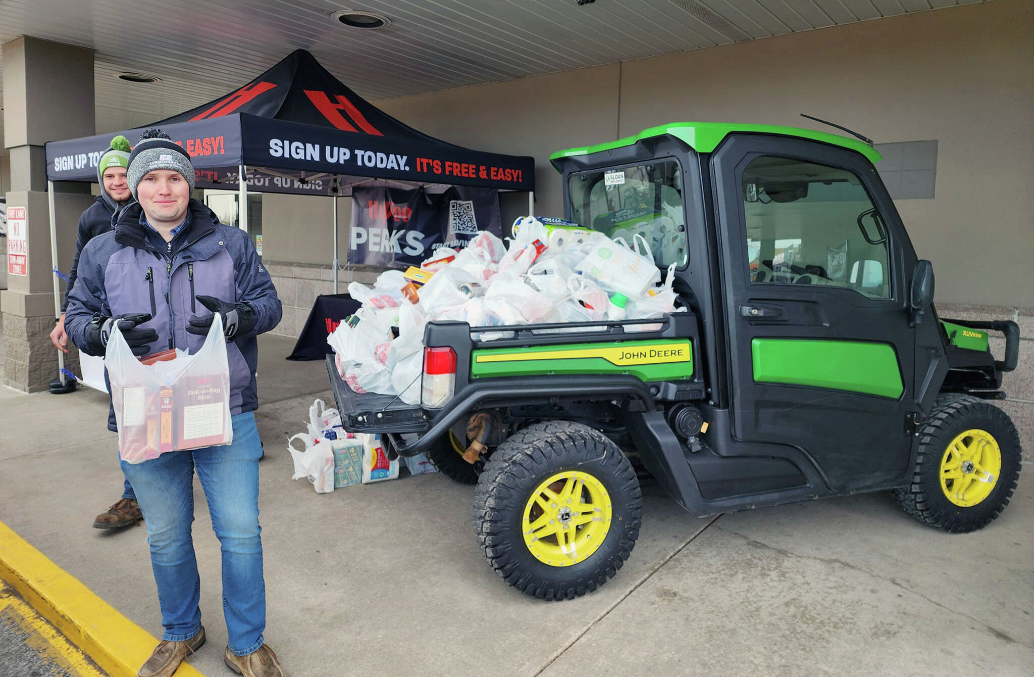 Cass-Morgan Farm Bureau Young Leaders' drive benefits food center