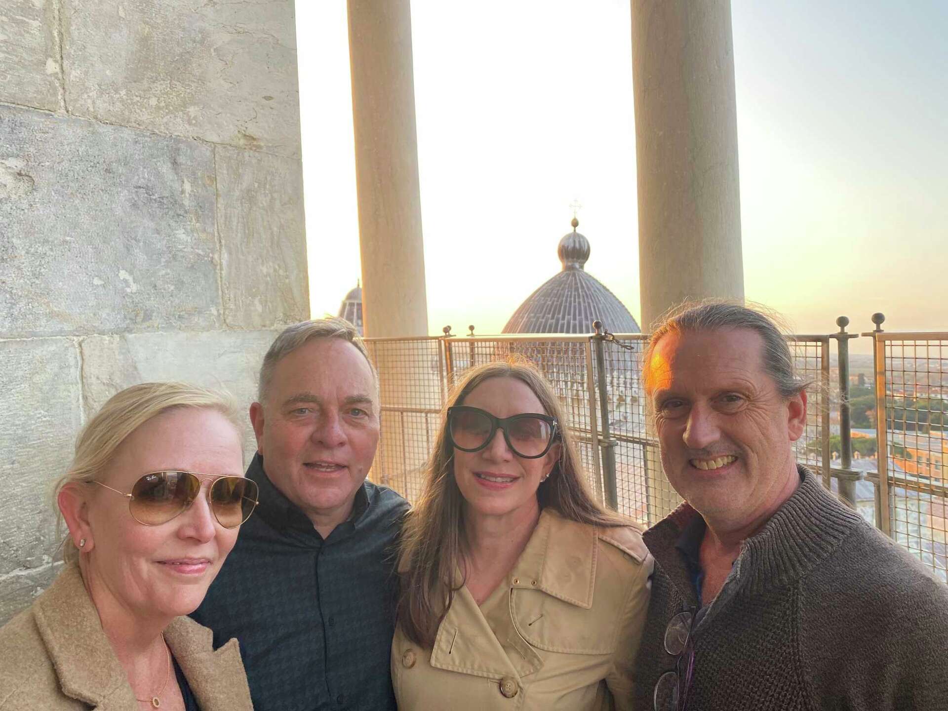 Enjoying the view, no longer scared of heights