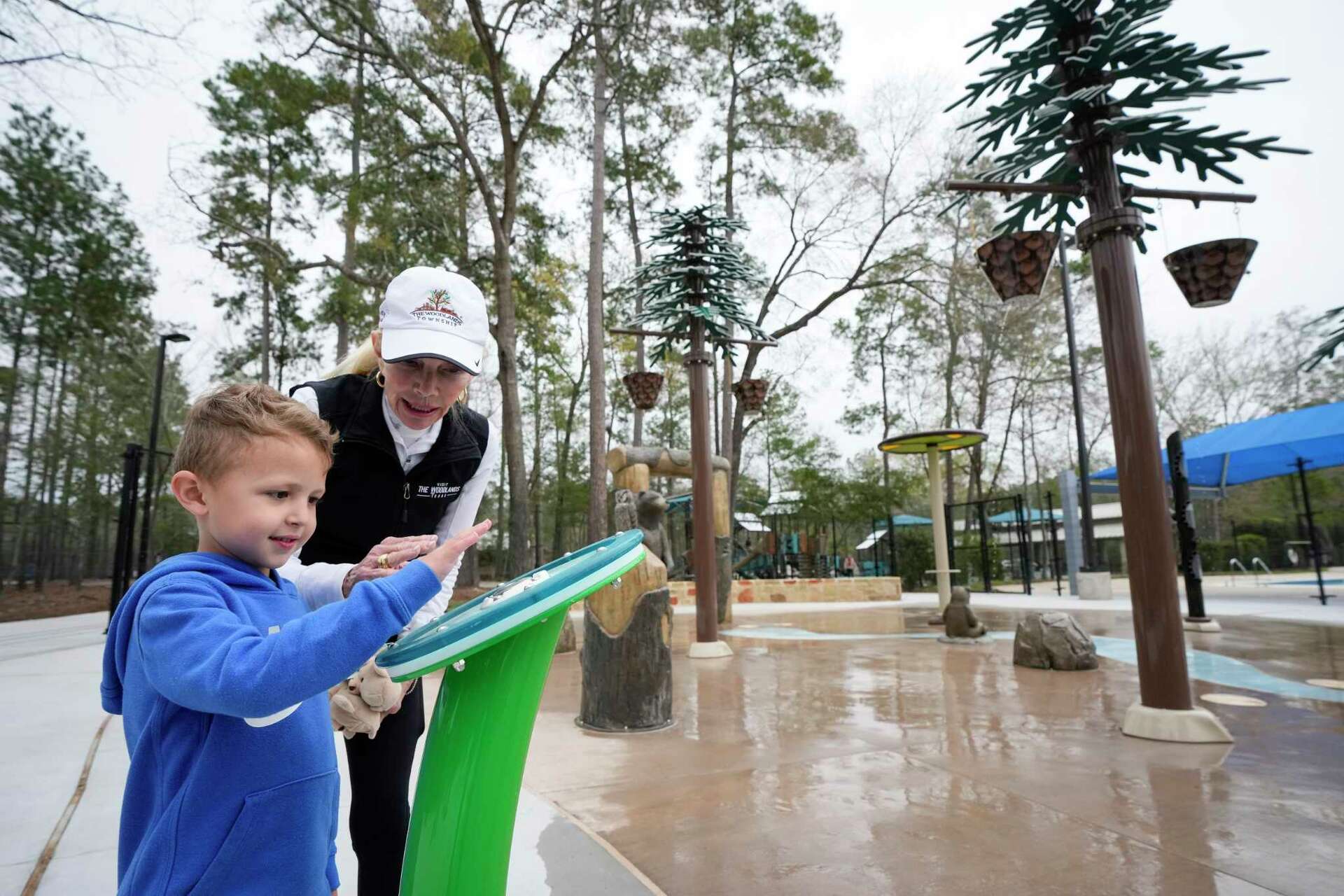 Woodlands opens $1.5M 'destination splashpad,' other spring amenities