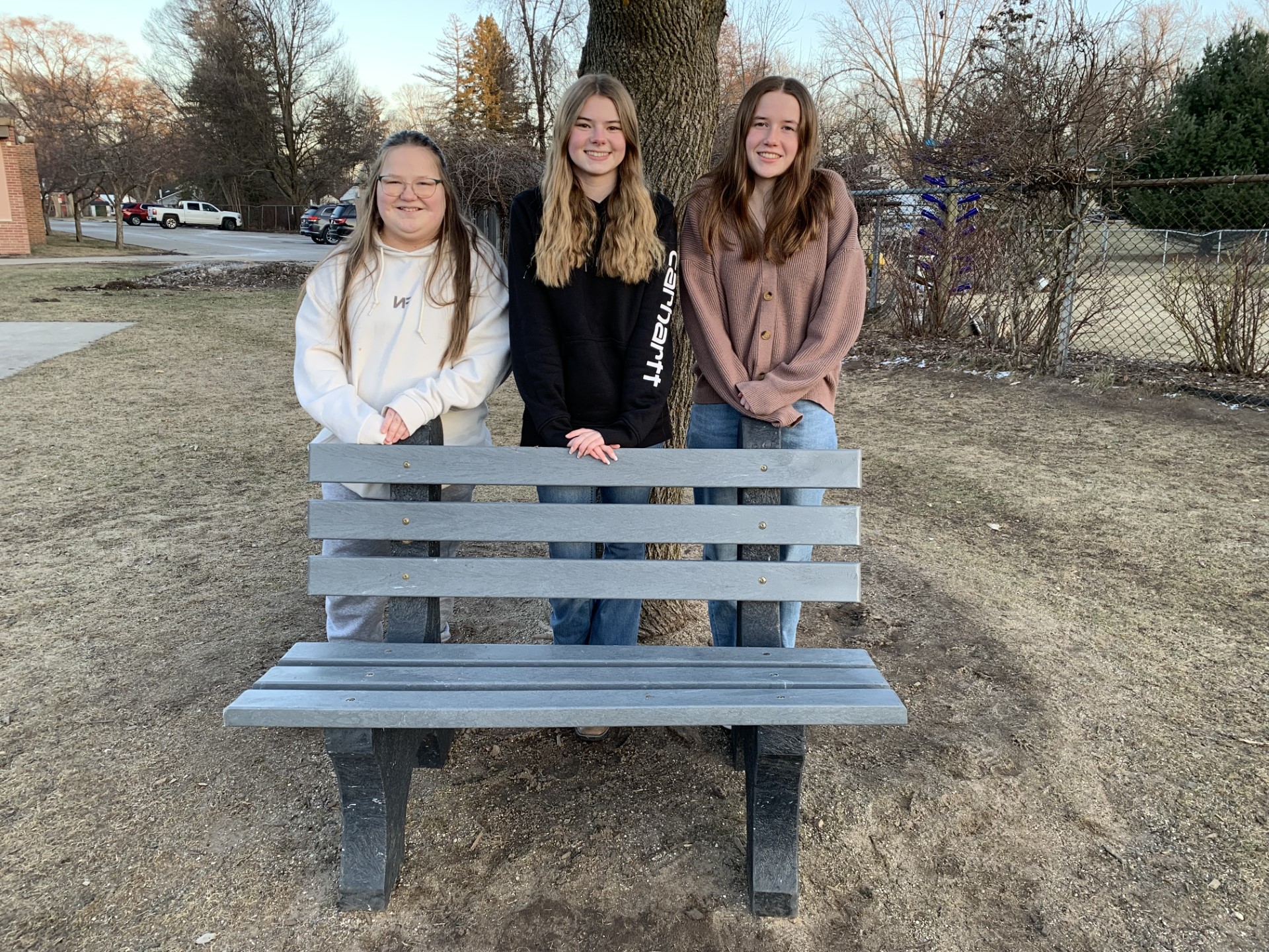 Big Rapids Girl Scout Troop 4820 creates buddy benches for schools