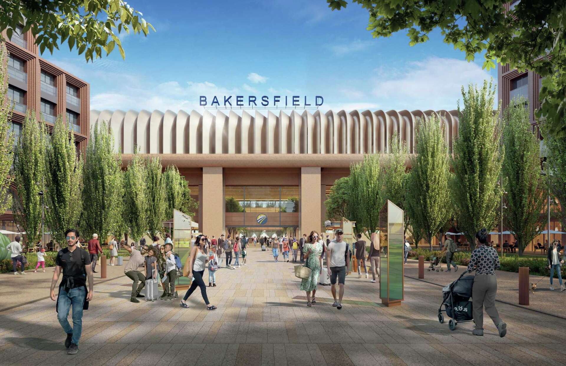 Here's a first look at California’s massive high-speed rail stations
