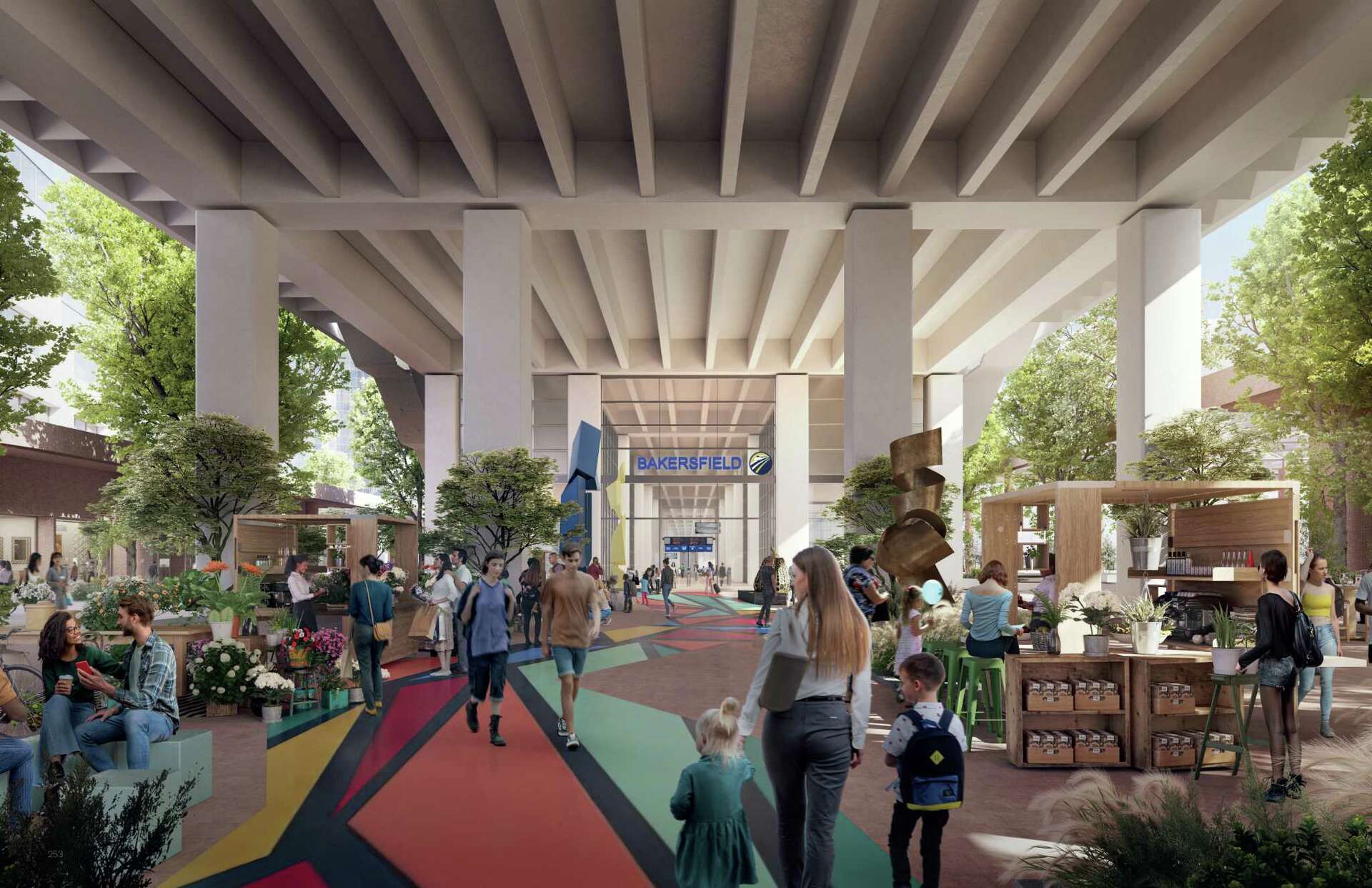 Here's a first look at California’s massive high-speed rail stations