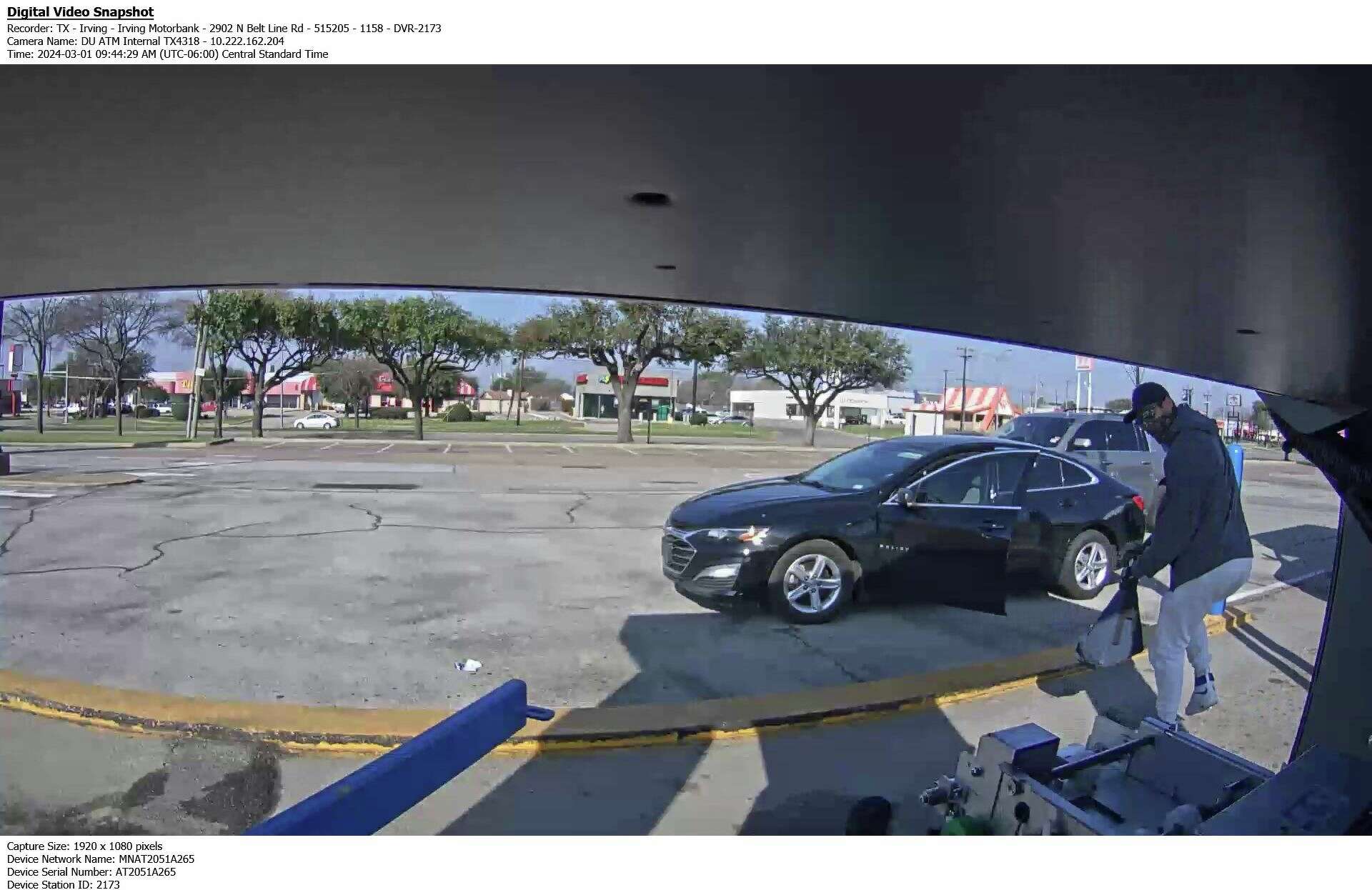Armored truck driver robbed by armed man in Irving, Texas