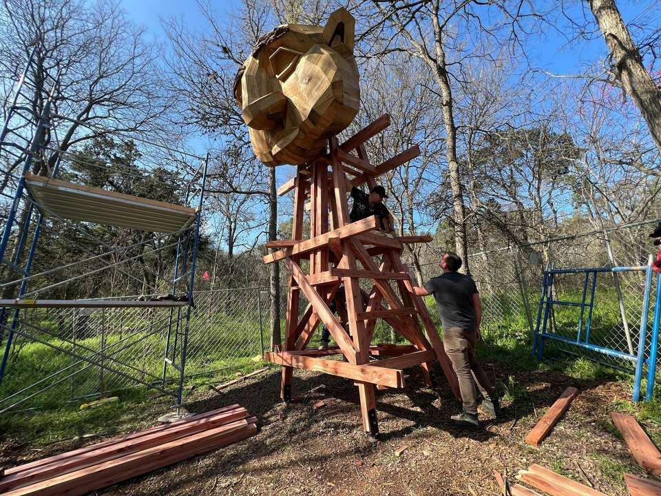 Thomas Dambo's world-famous troll gets a new home in Austin