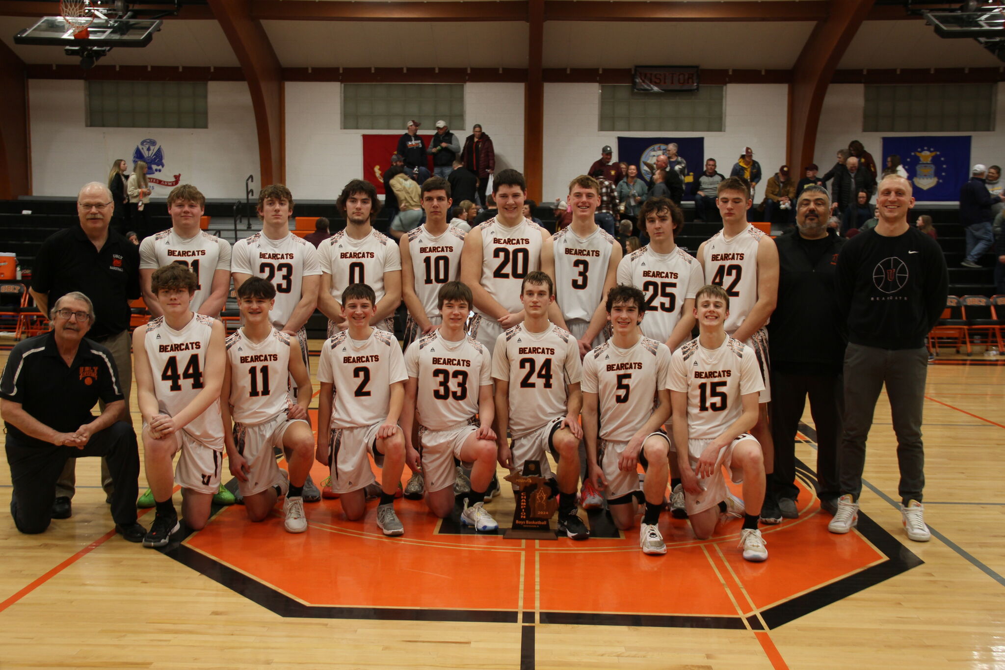 Ubly boys claim district title with 75-50 win over Deckerville
