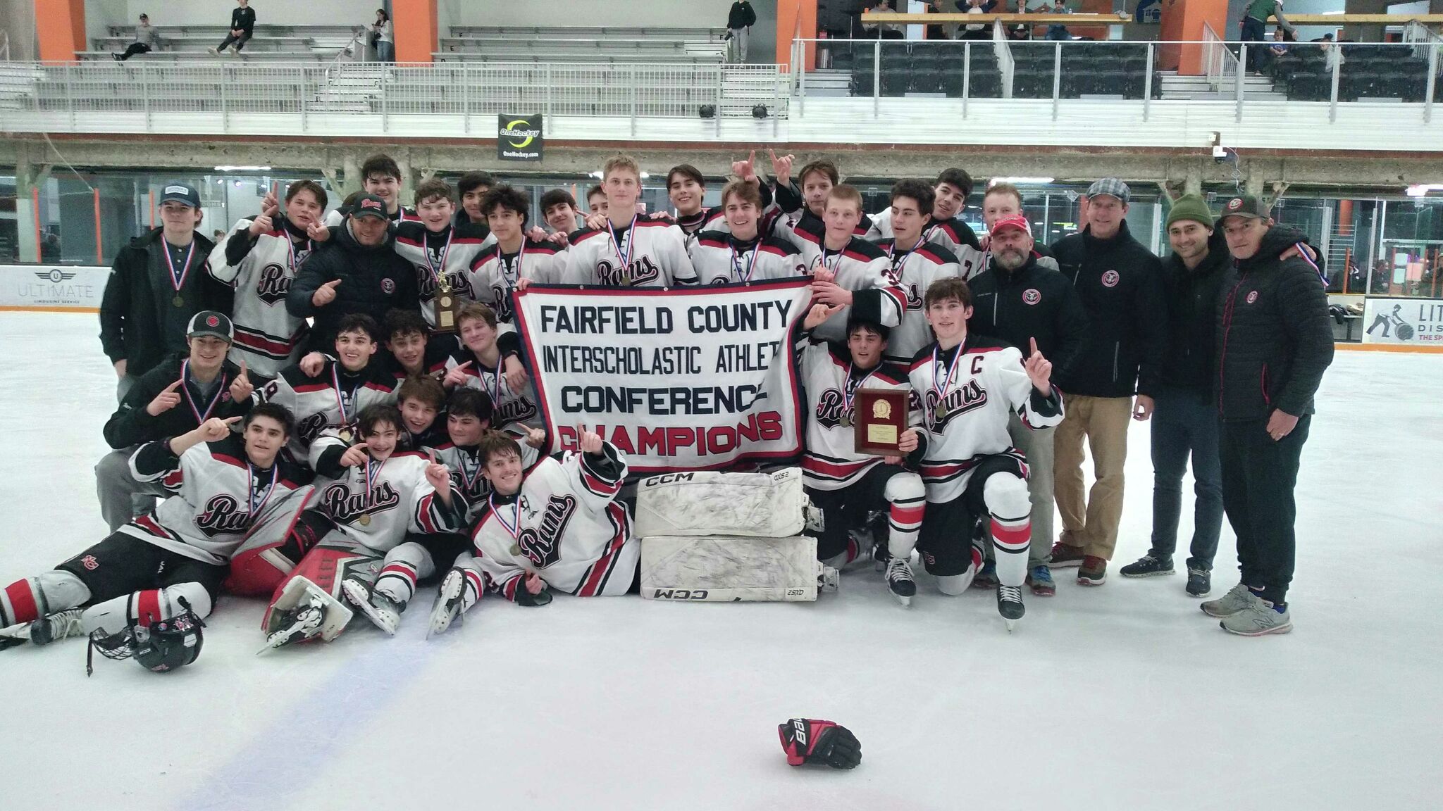 New Canaan's Max Lowe scores in overtime for FCIAC title