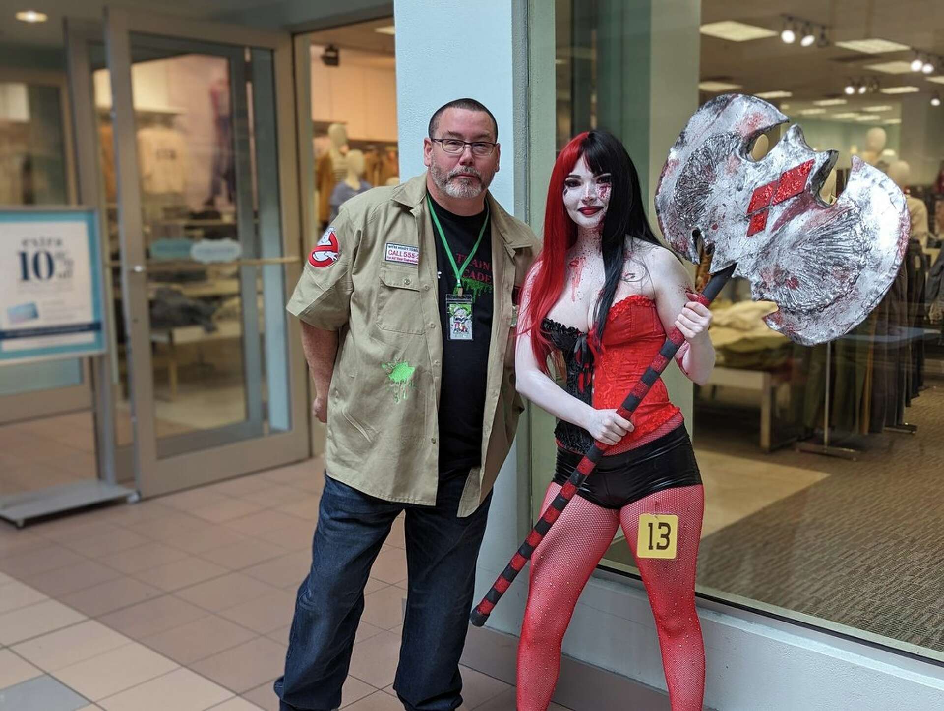 Hundreds of people attended Midland Mall Comic Con Saturday