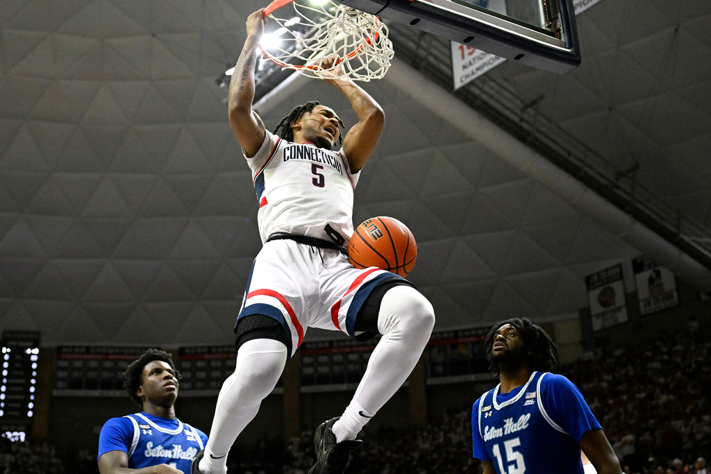 Stephon Castle has honed his NBA potential as a UConn freshman