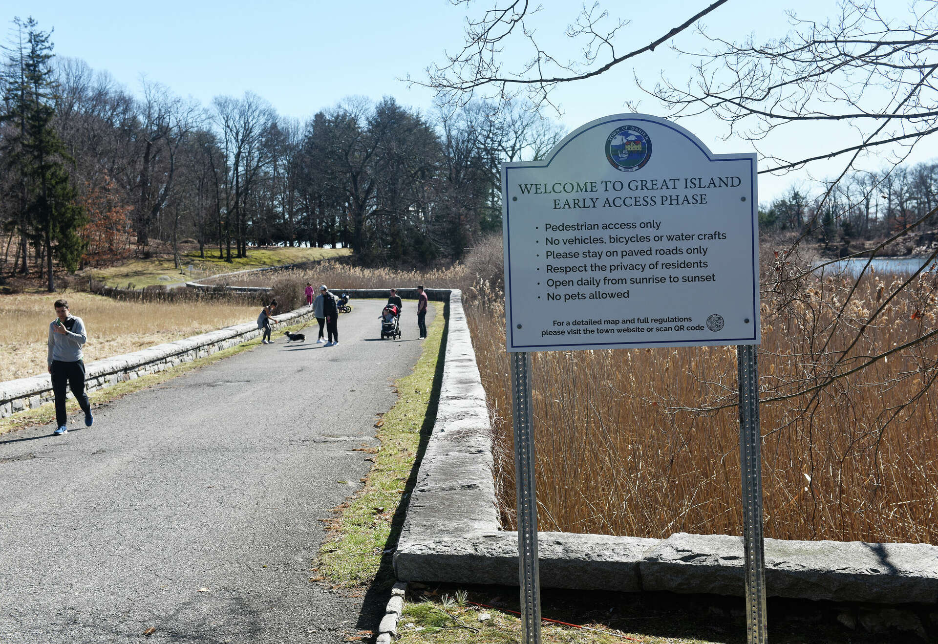Darien's Great island is officially open to the public