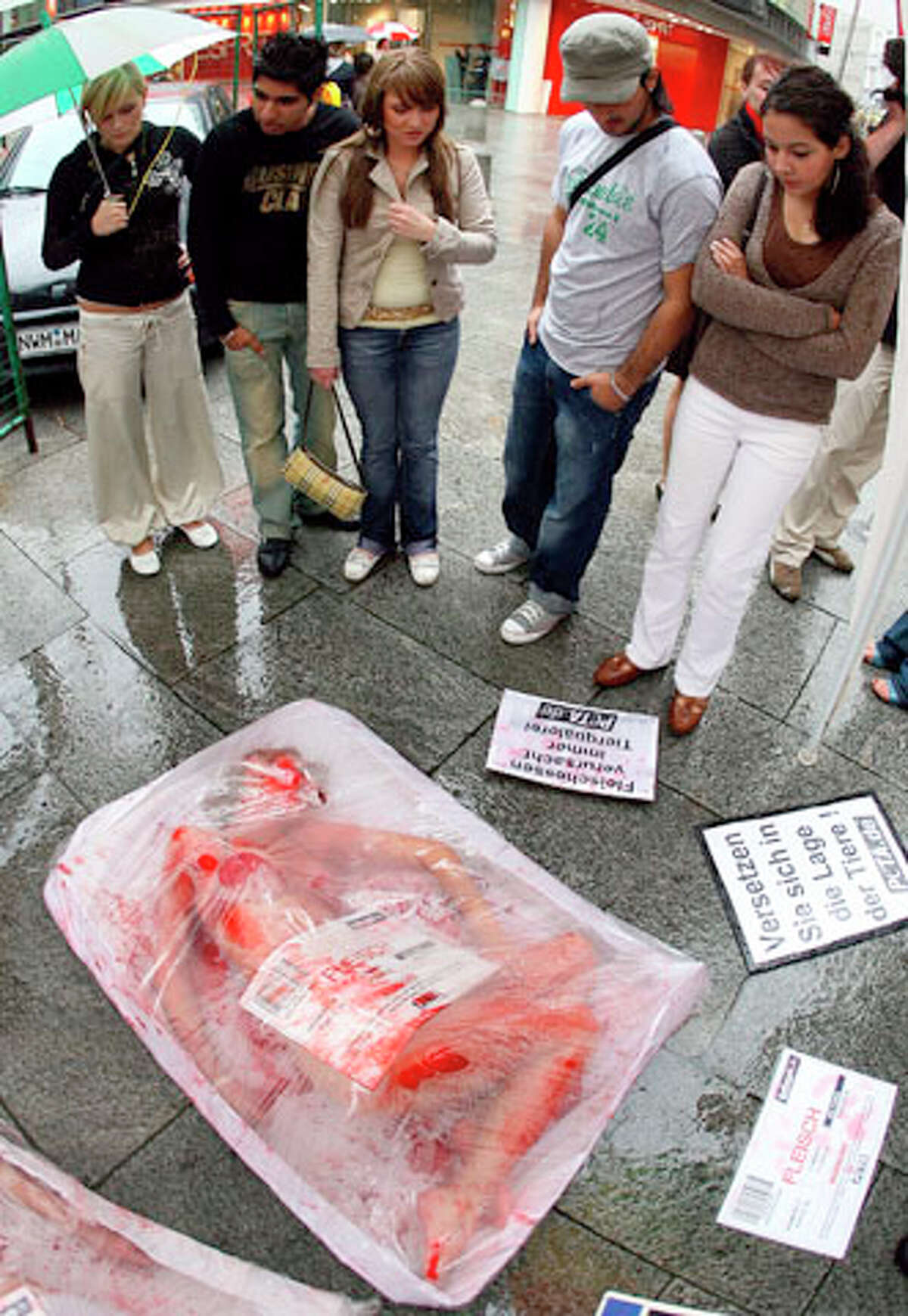 How PETA protests animal cruelty