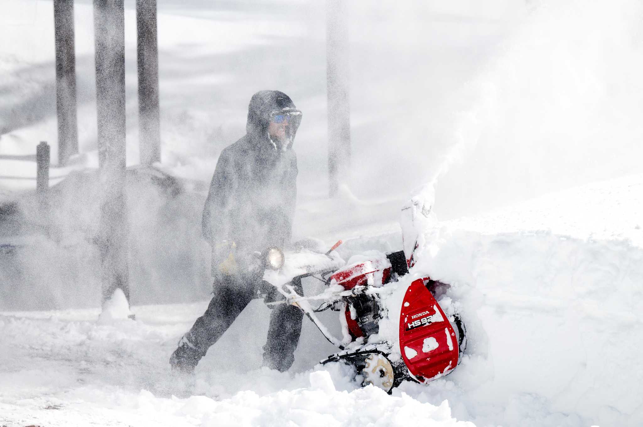Tahoe digging out after blizzard dumped several feet of snow