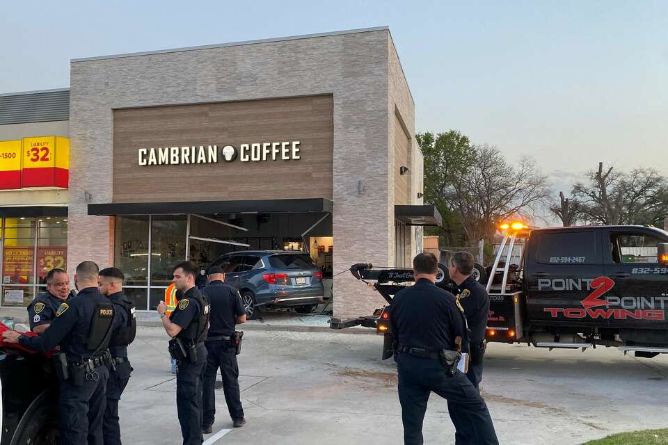 Driver crashes into Houston coffee shop just after closing