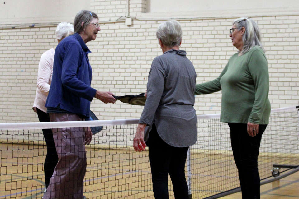 Morley Community Center hosts pickleball, Easter egg hunt