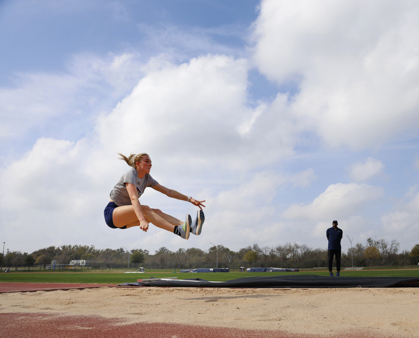 UTSA's Ida Breigan blossoms into one of NCAA's top long jumpers