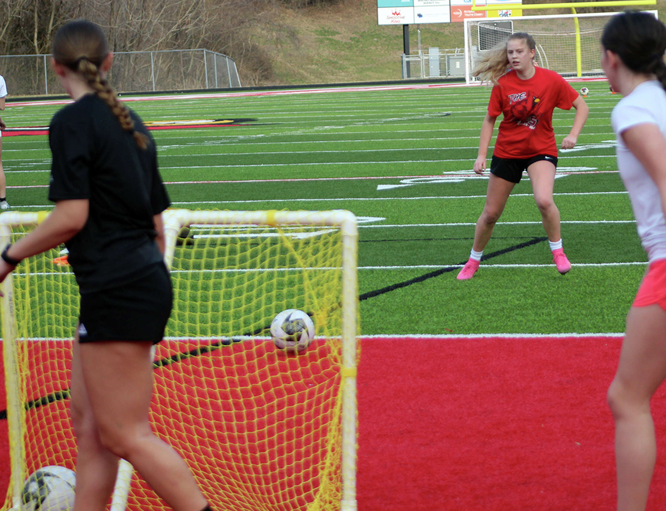 Shayna Lacey takes over for Gwen Sabo as AHS girls soccer coach