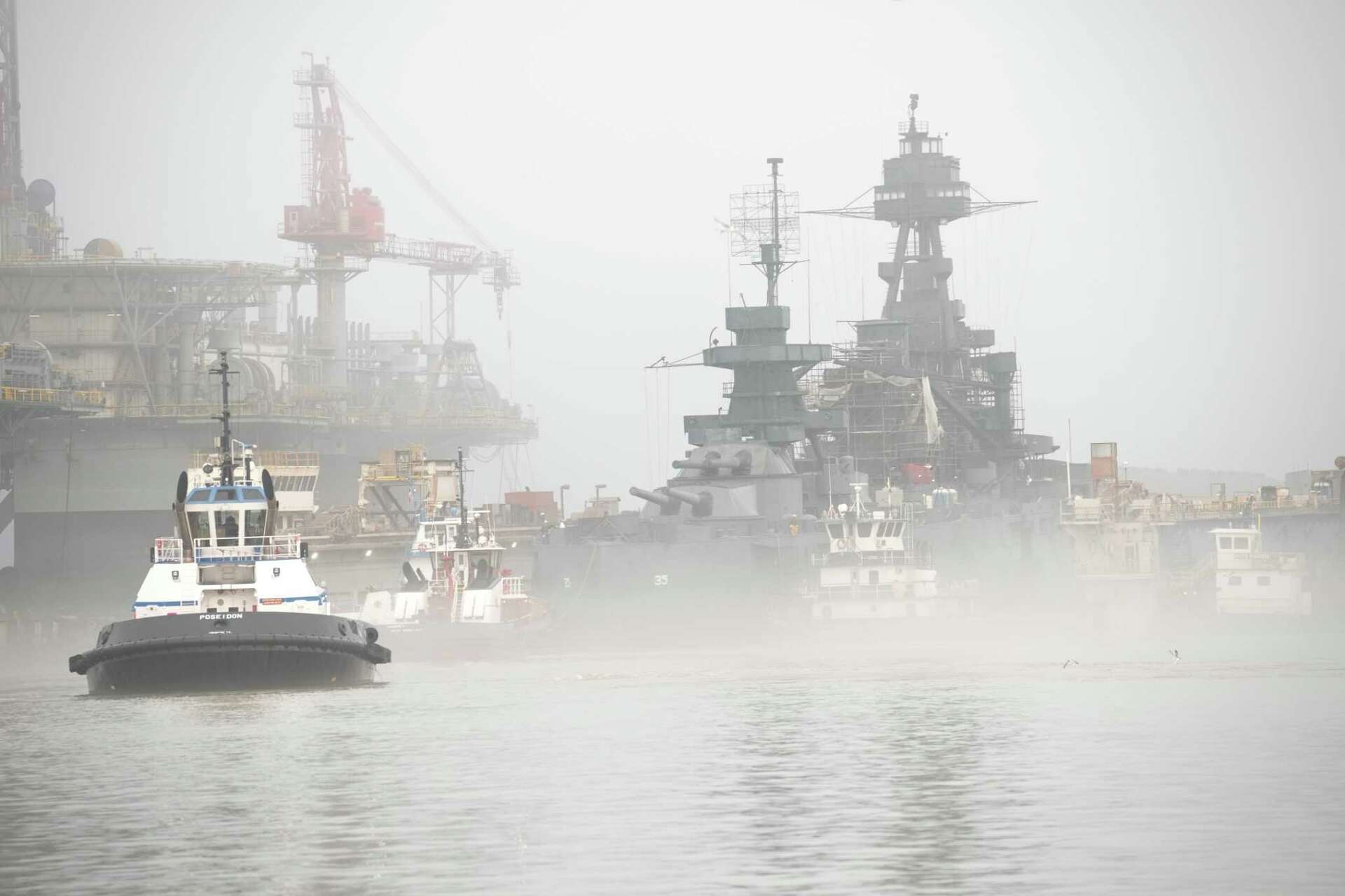 Battleship Texas will move back into Galveston waters soon