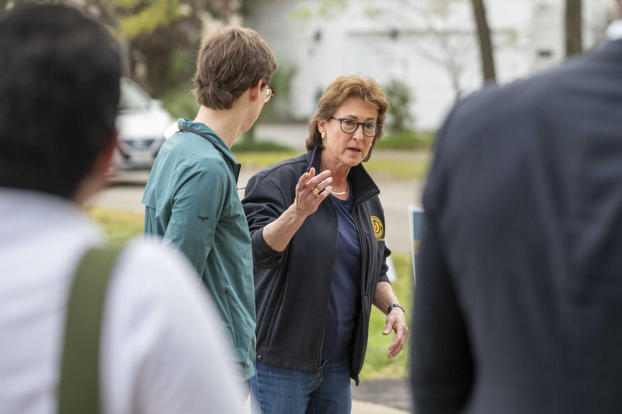 Harris County DA Kim Ogg has issues voting due to mix-up, she says