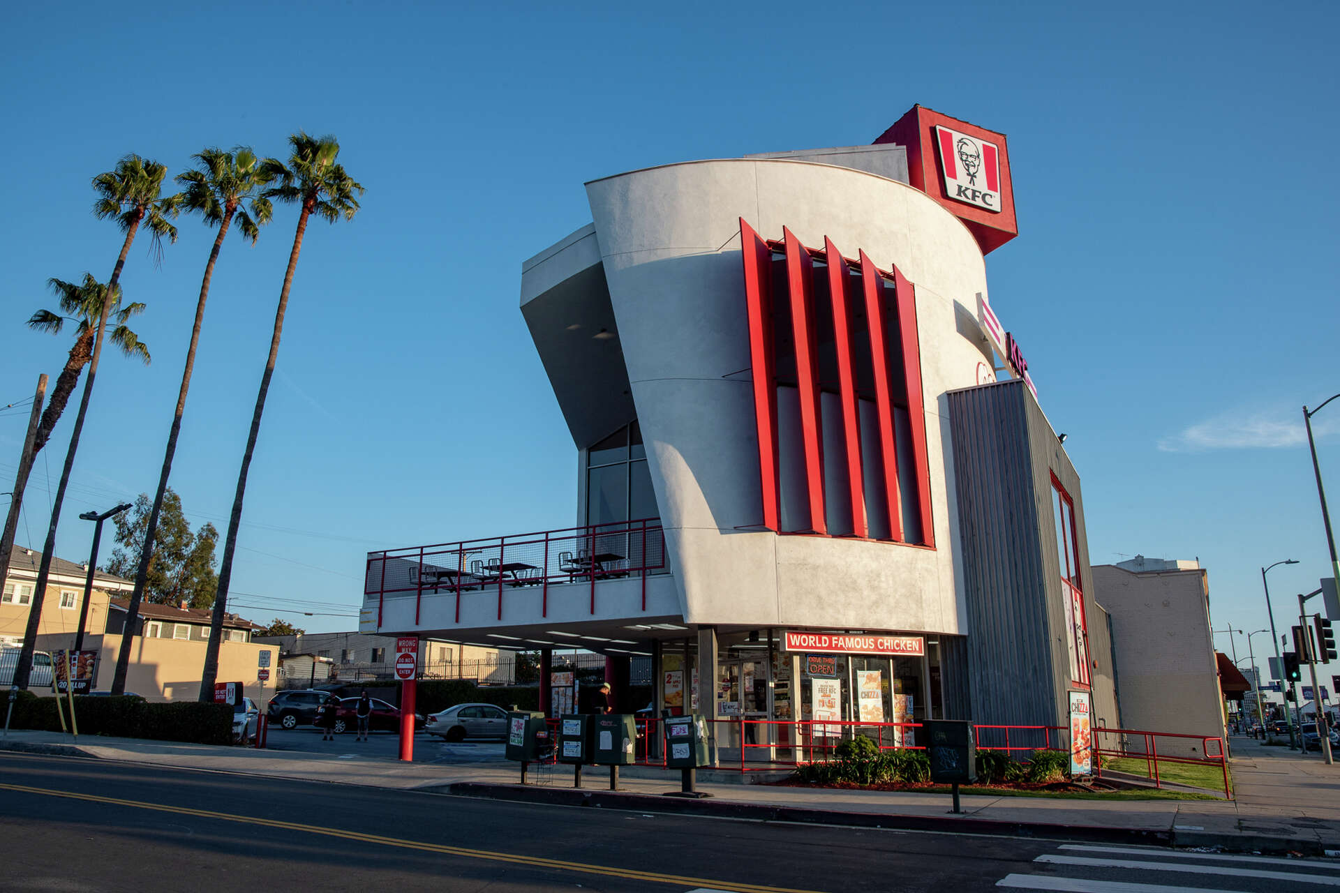 How America's most bizarre KFC ended up in California