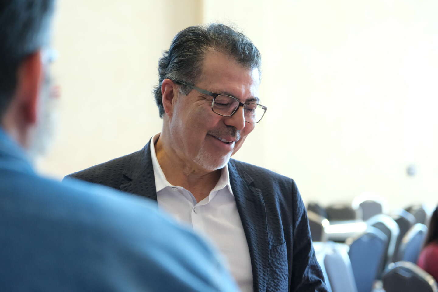 Ramiro Salazar's last day as library director was bittersweet