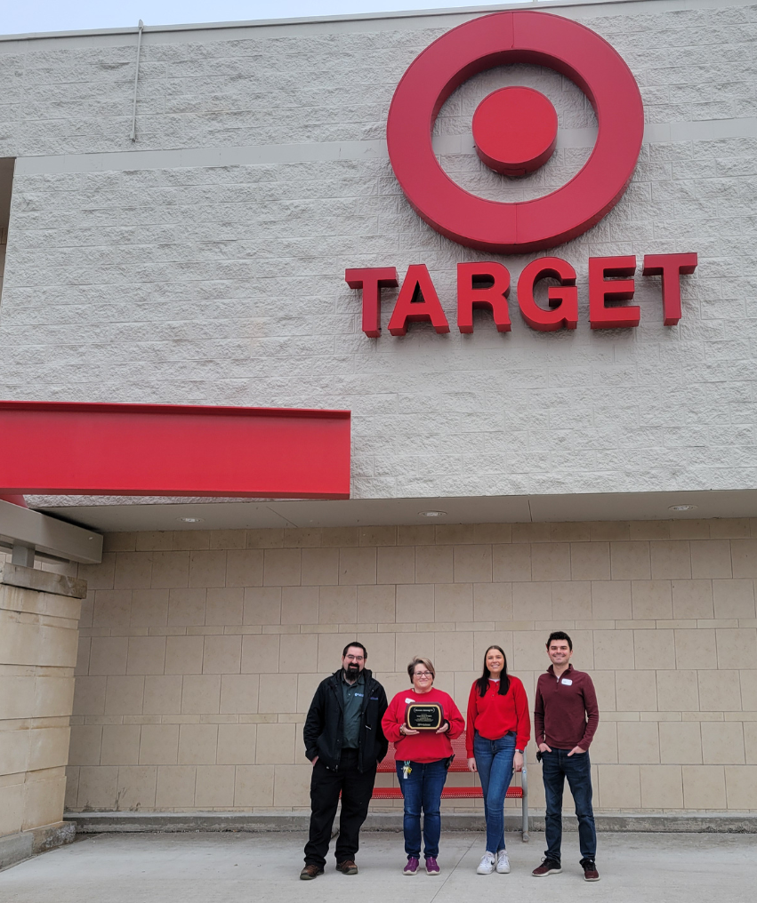 Shelterhouse honors Midland Target with Heroes Among Us Award