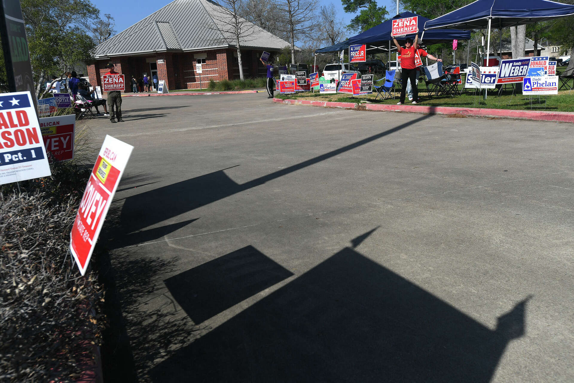 Beaumont voters cast their ballots at busy Election Day locations